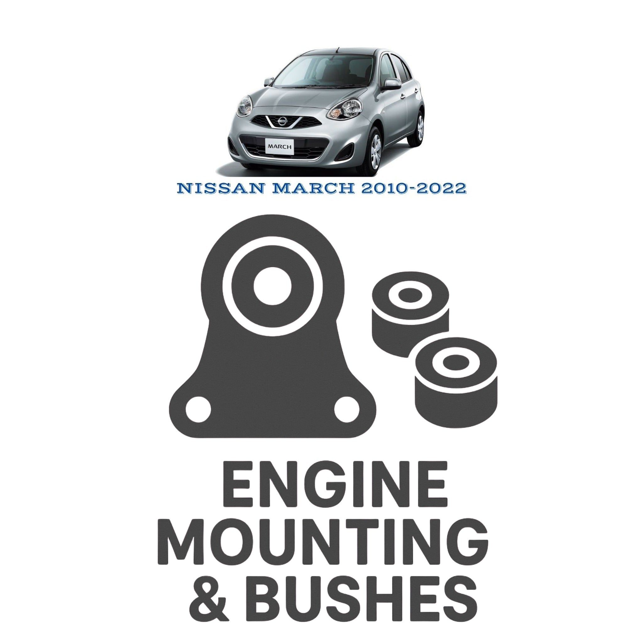 Buy NISSAN MARCH 2010-2022 Engine Mounting & Bushes in Pakistan ...