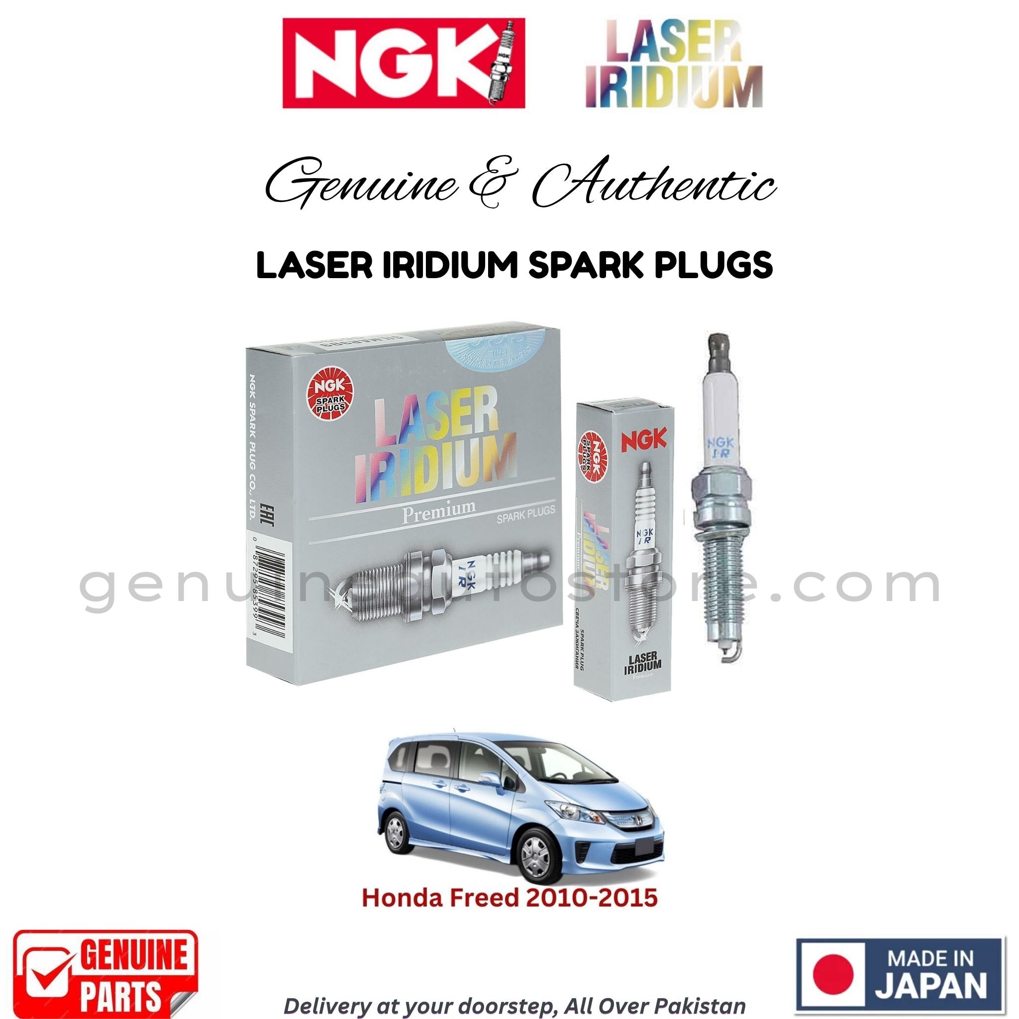 Buy Original Iridium Honda Freed 2016-2025 Spark Plugs in Pakistan ...